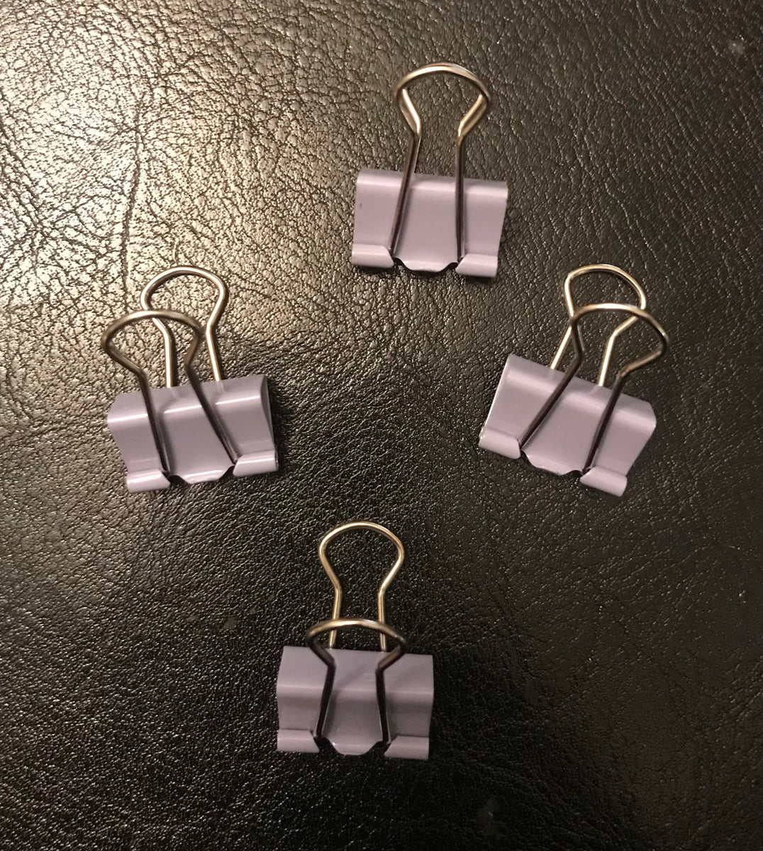Shelf liner clips 19mm - lilac (set of 4) – Mr Wiggles Rat Supplies
